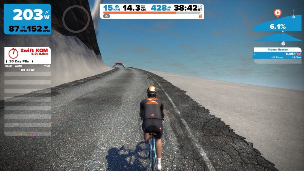 More Watopia mountain route teaser shots | Zwift Insider