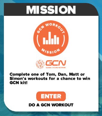GCN Workout Mission announced for March | Zwift Insider