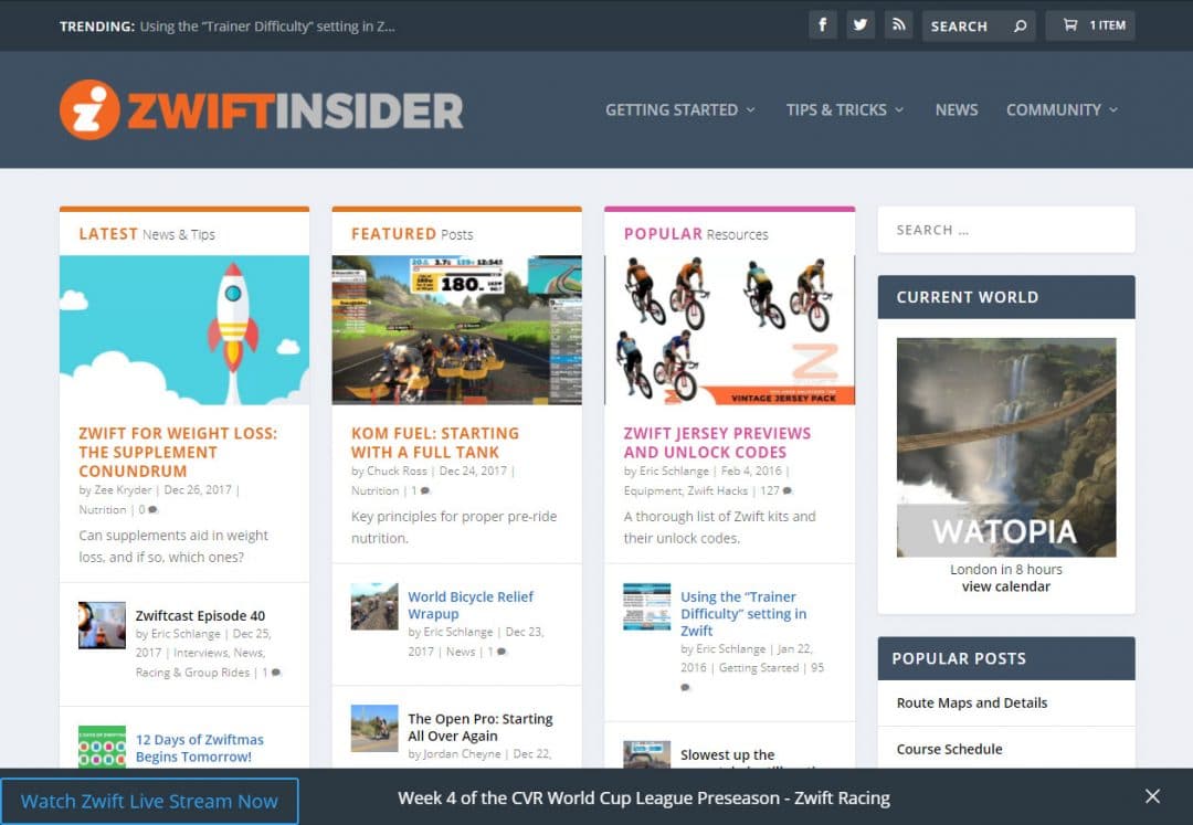 Now Featuring Zwift Live Streamers | Zwift Insider