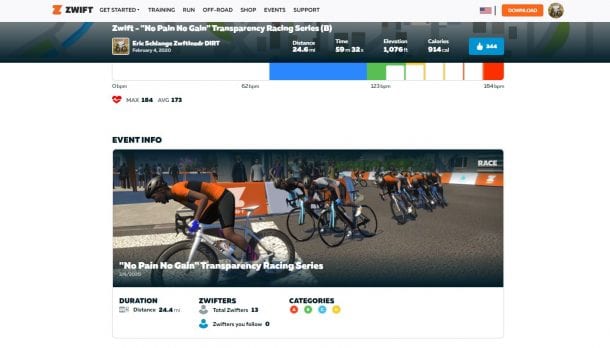 Revamped my.zwift.com Dashboard Launched | Zwift Insider