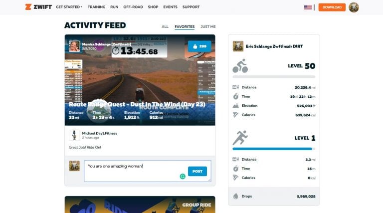 Revamped my.zwift.com Dashboard Launched | Zwift Insider