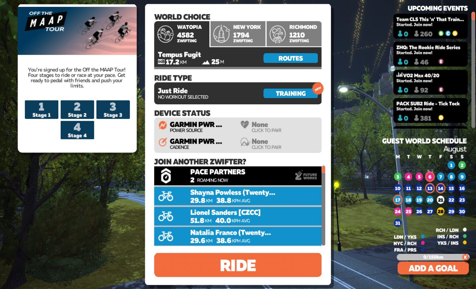 “Pace Partners” Pacer Bots Now Riding in Watopia | Zwift Insider