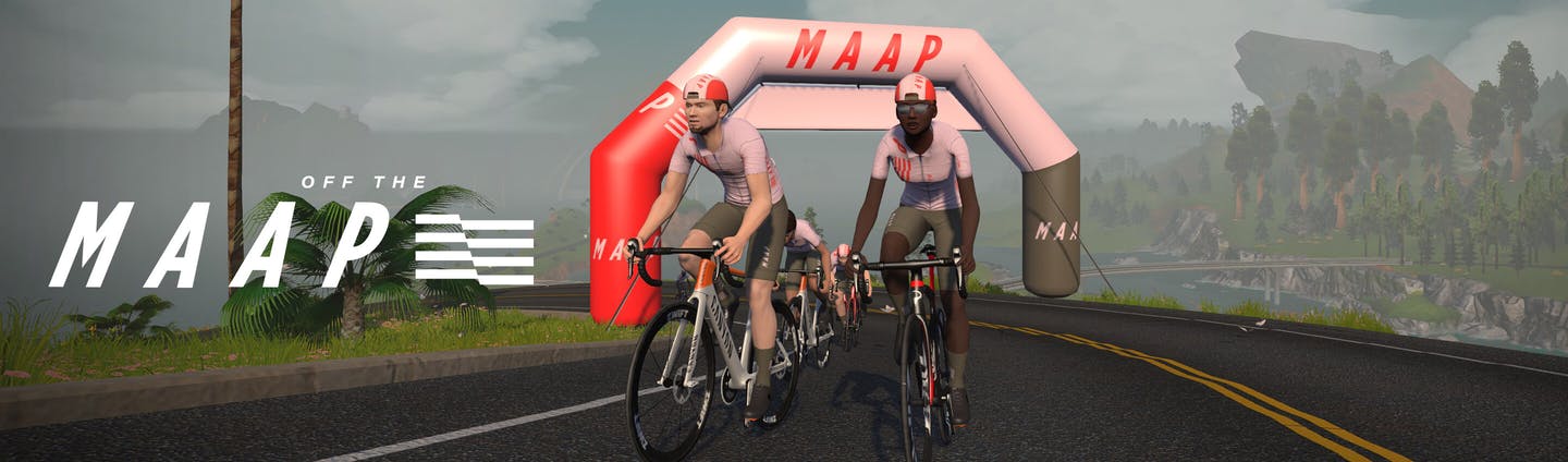 Off the MAAP Series Announced for August 3-23, 2021 | Zwift Insider