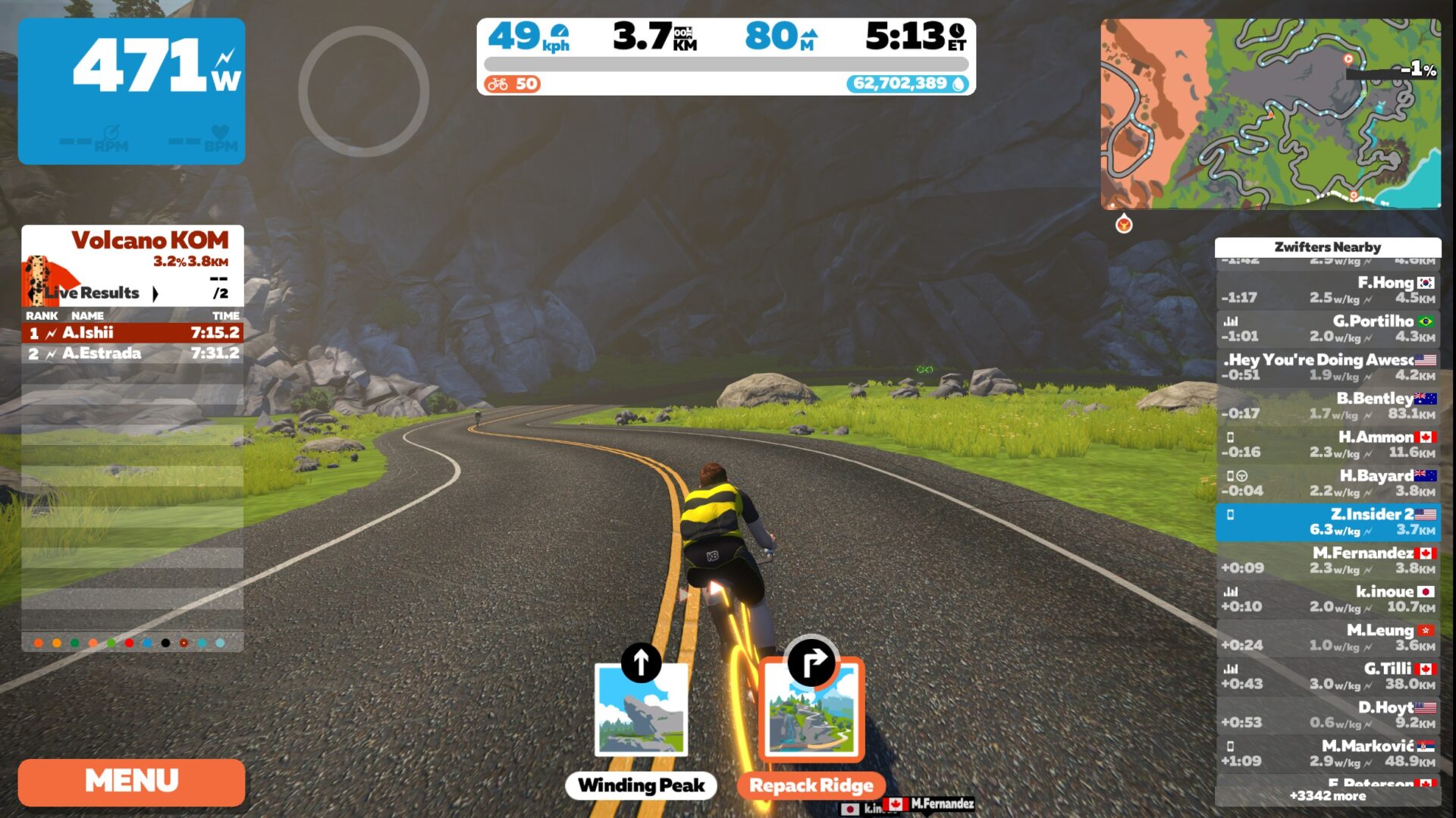 Fly Watopia: Going Fully Off Road via Repack Ridge | Zwift Insider