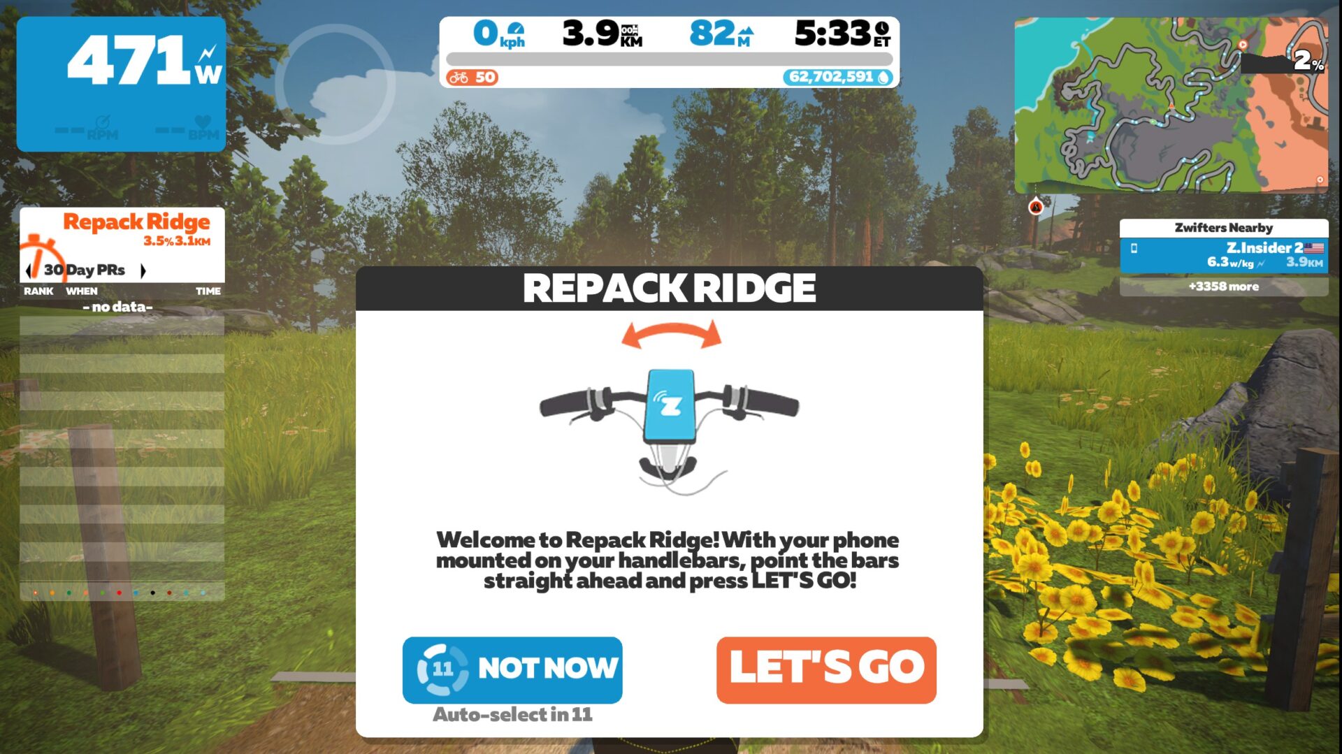 Fly Watopia: Going Fully Off Road via Repack Ridge | Zwift Insider