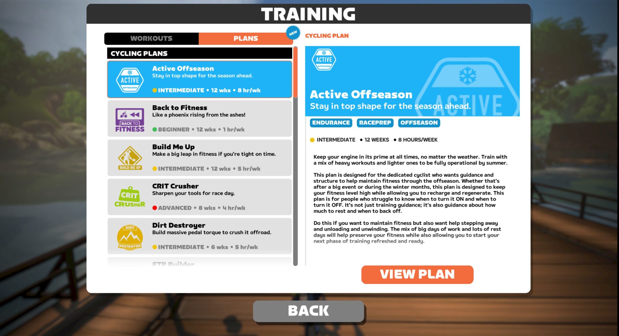 This Season on Zwift: a Refreshed Workout Library UI | Zwift Insider