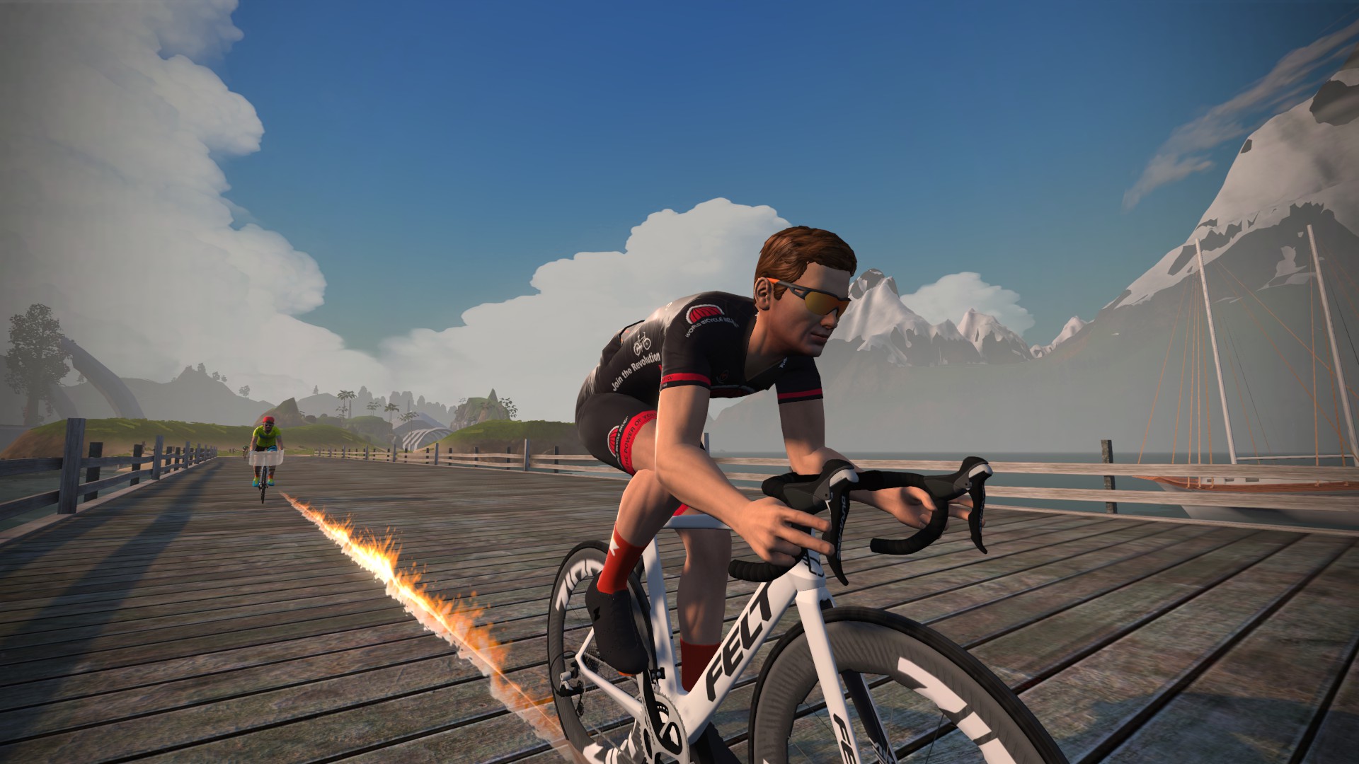 Light it up! All About Fire Socks in Zwift | Zwift Insider