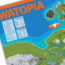 Watopia Map Poster v2.15 Now Shipping | Zwift Insider
