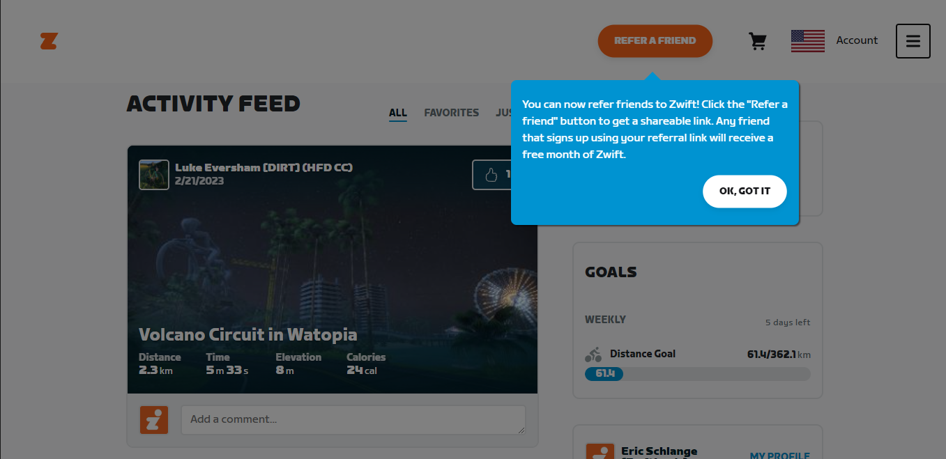 Zwift Referral Program Launched: Give a Month, Get a Month | Zwift Insider