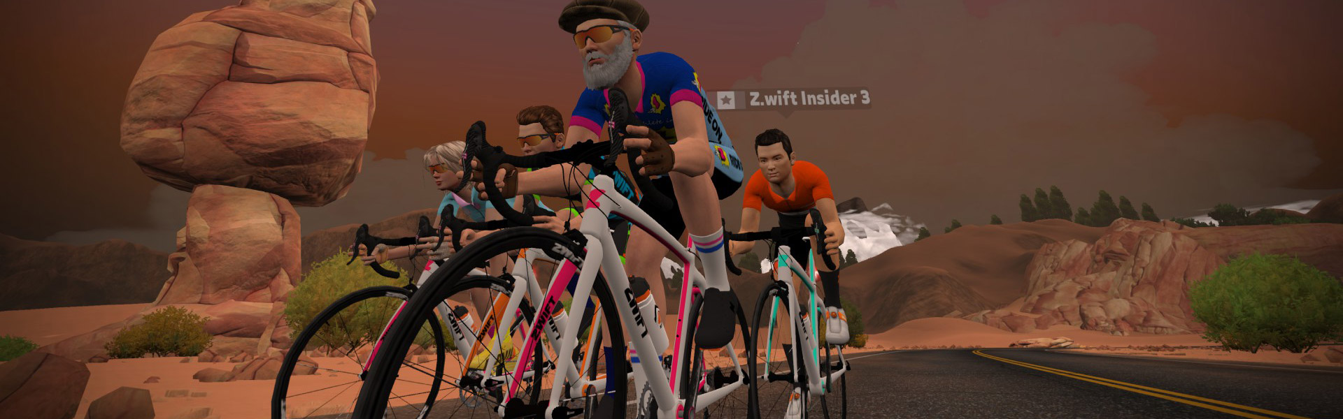 Pack Dynamics v4.1.1 Speed Tests: 4-Rider Drafting with Road Bikes ...
