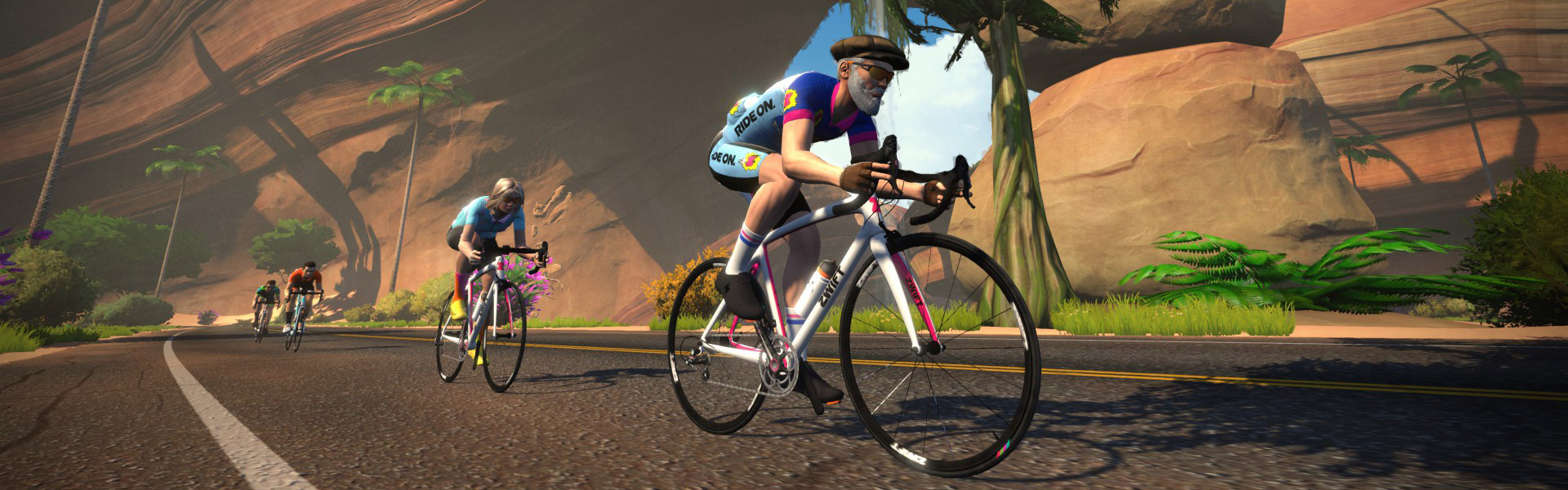 Pack Dynamics v4.1.1 Speed Tests: 4-Rider Drafting with Road Bikes ...