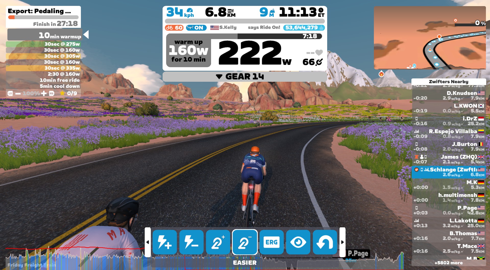 What are these new buttons on Zwift’s action bar? | Zwift Insider