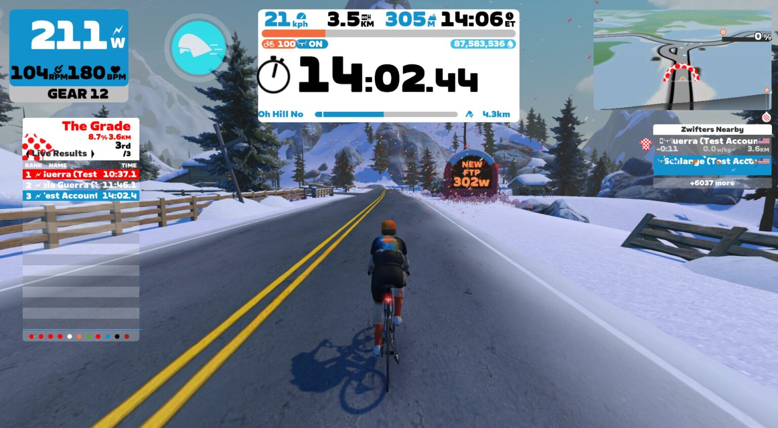 Review: Zwift’s New “The Grade” FTP Test | Zwift Insider