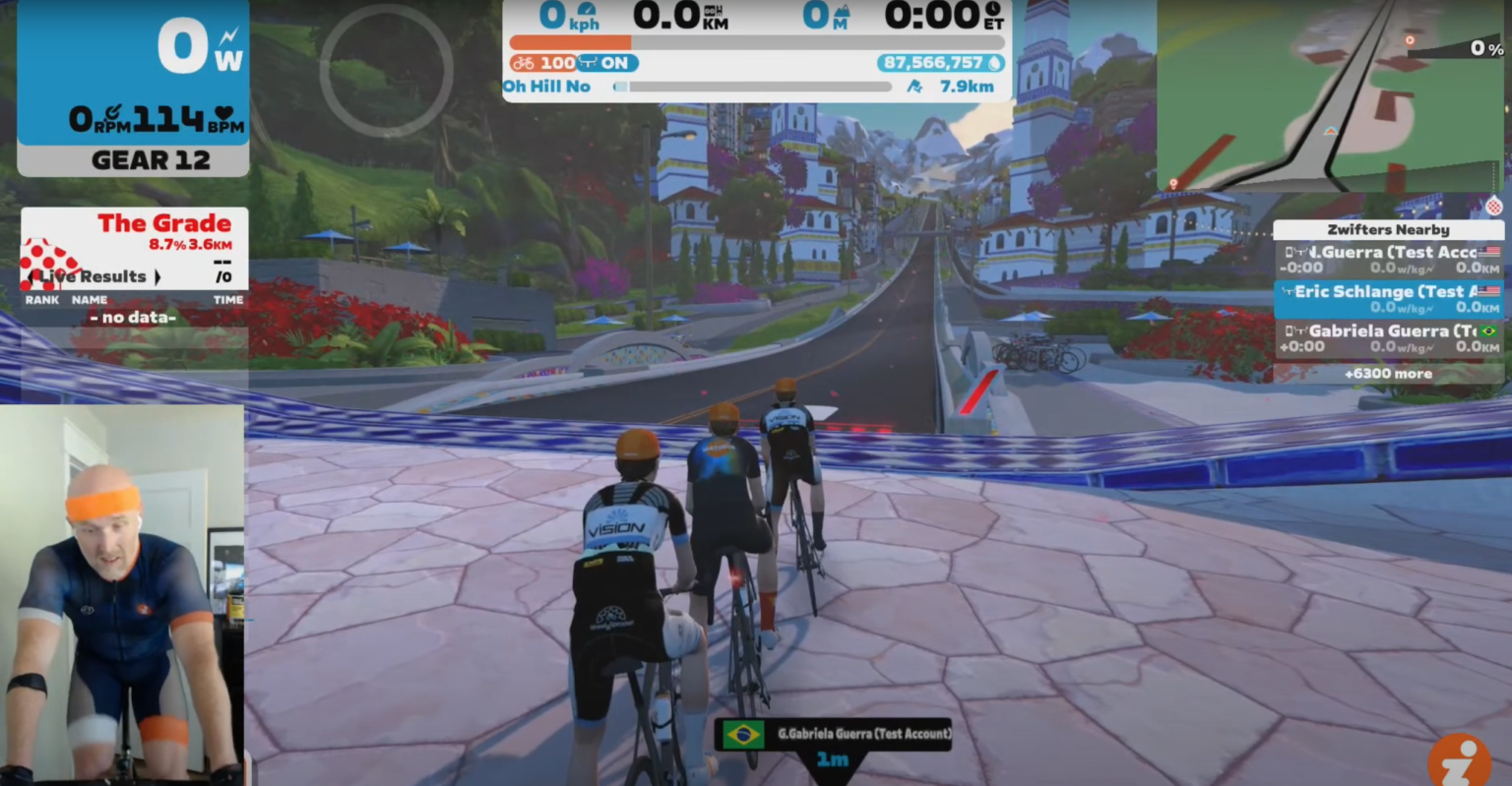 Review: Zwift’s New “The Grade” FTP Test | Zwift Insider