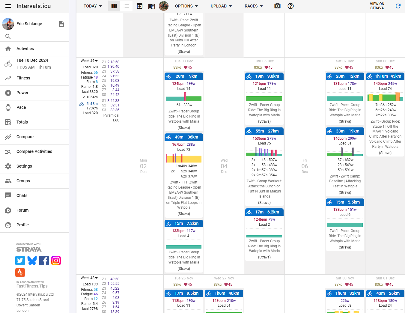 Intervals.icu Announces Zwift Training API Integration | Zwift Insider
