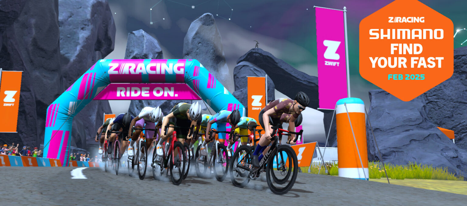 “Shimano Find Your Fast” ZRacing Series Details (February 2025) | Zwift ...