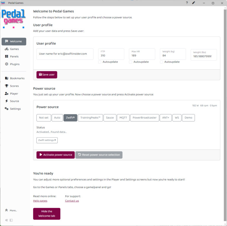 Introducing Pedal Games: Custom Info Panels and Mini Games for Indoor Cycling | Zwift Insider