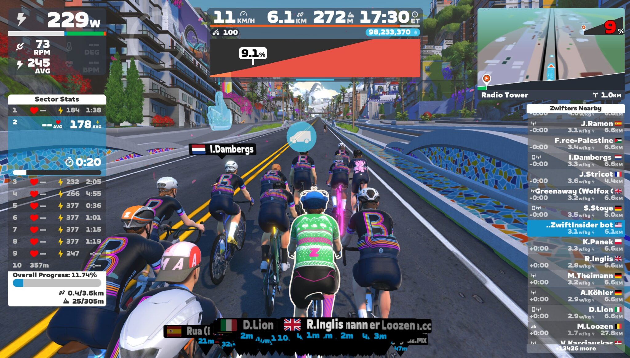 All About Zwift’s New Draft Indicator | Zwift Insider